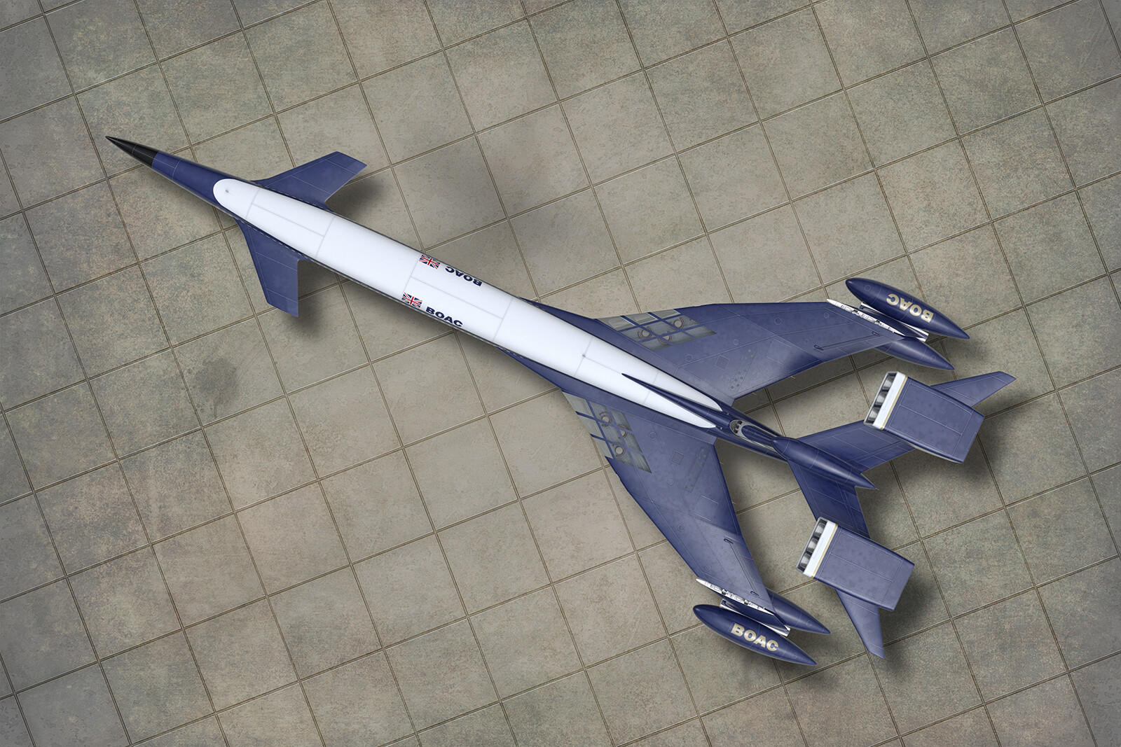 Dieselpunk alternative history artwork by SBD - Fireflash (Thunderbirds)