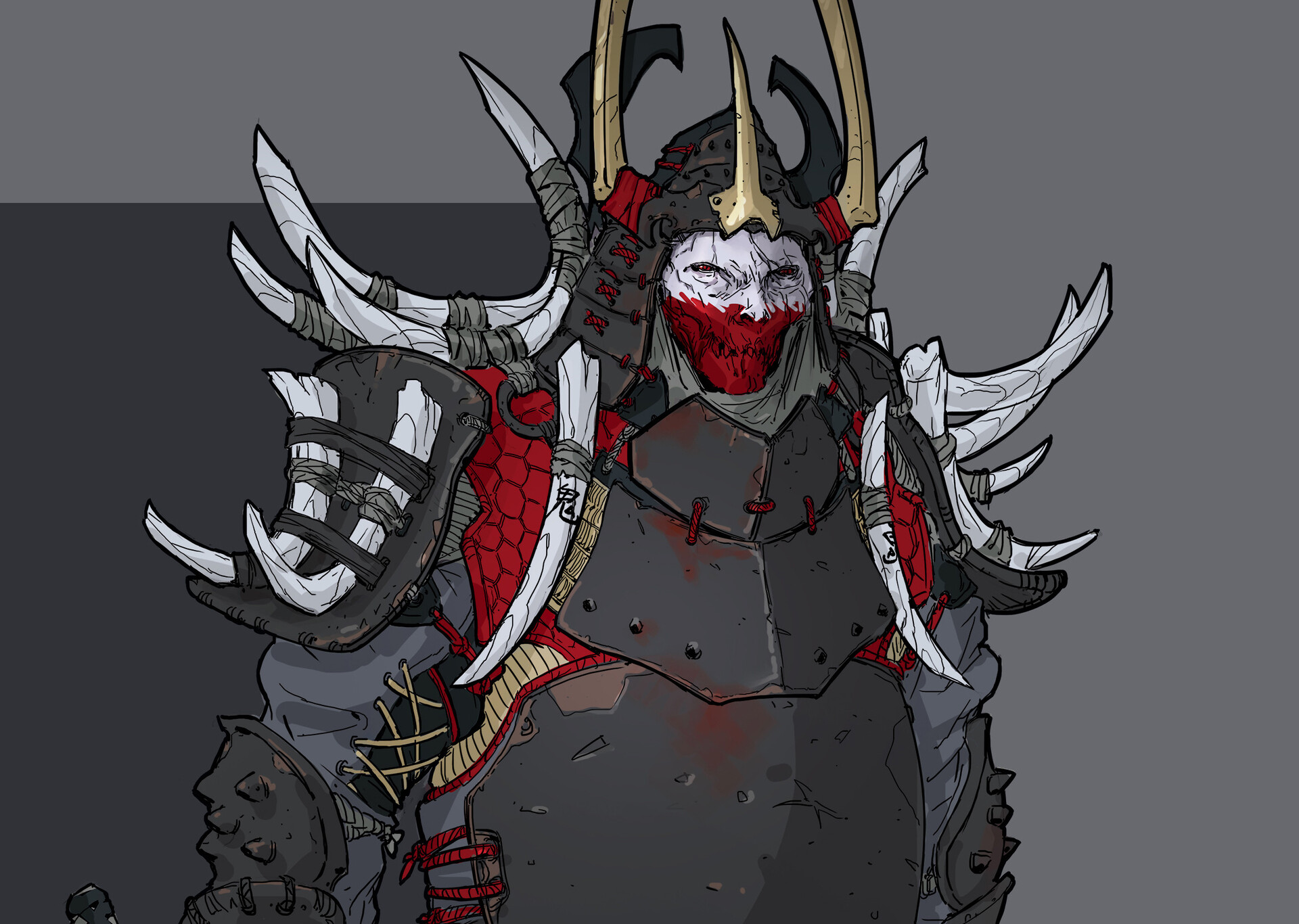 ArtStation - Samurai Demon