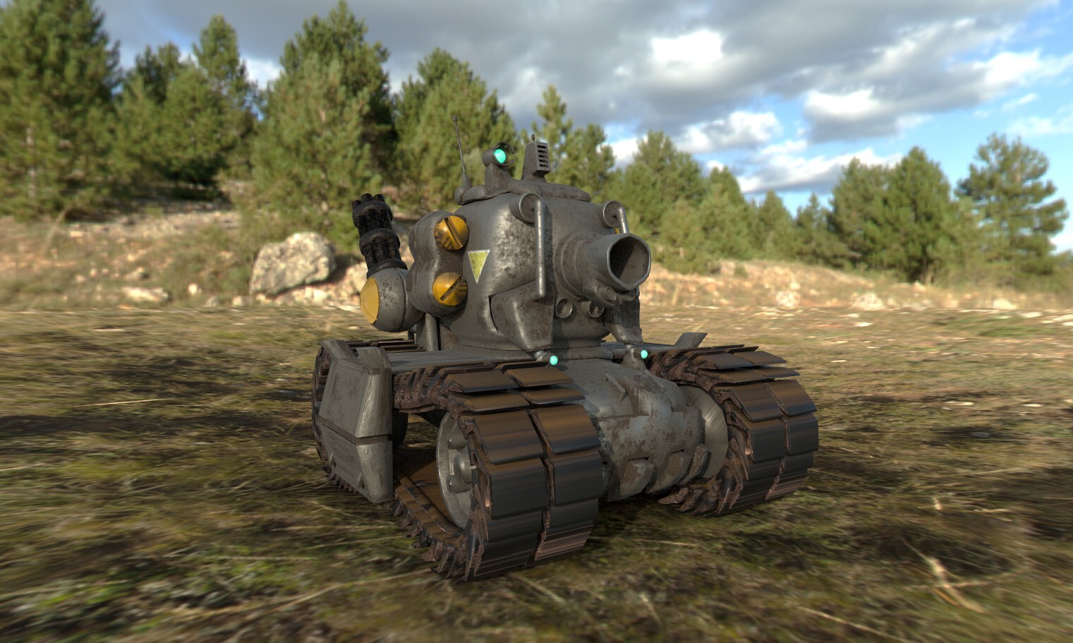 ArtStation - Tanque SV-001