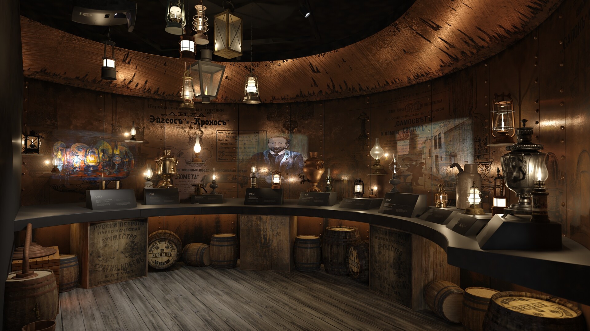 ArtStation - museum space concept