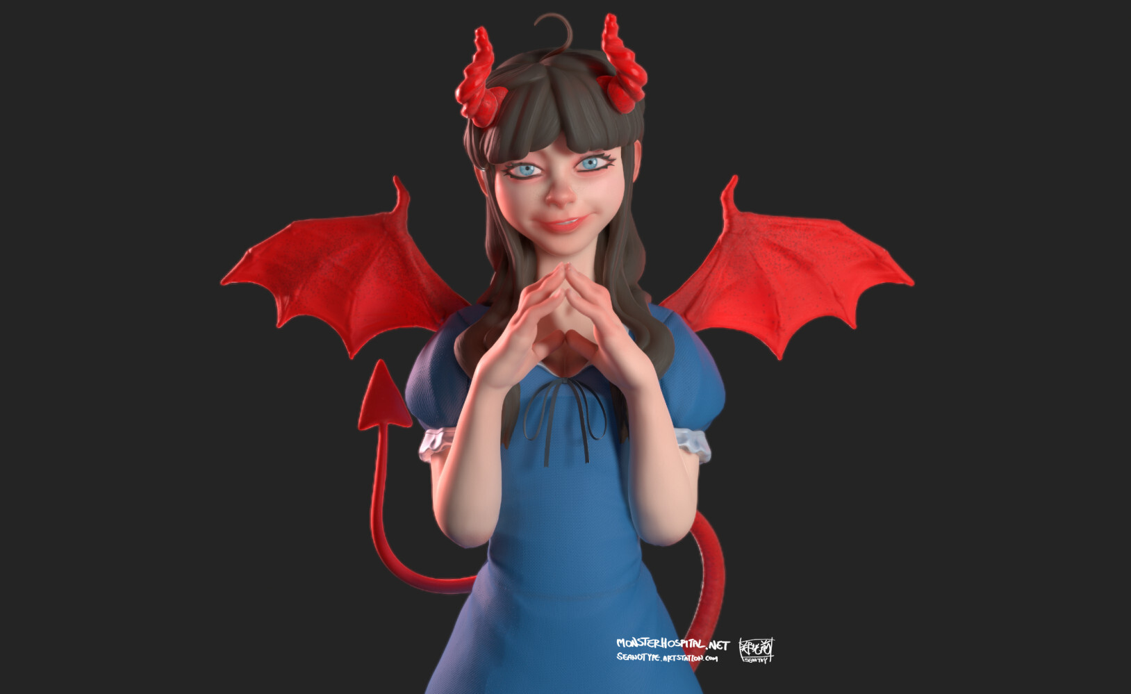 ArtStation - Demon Girl