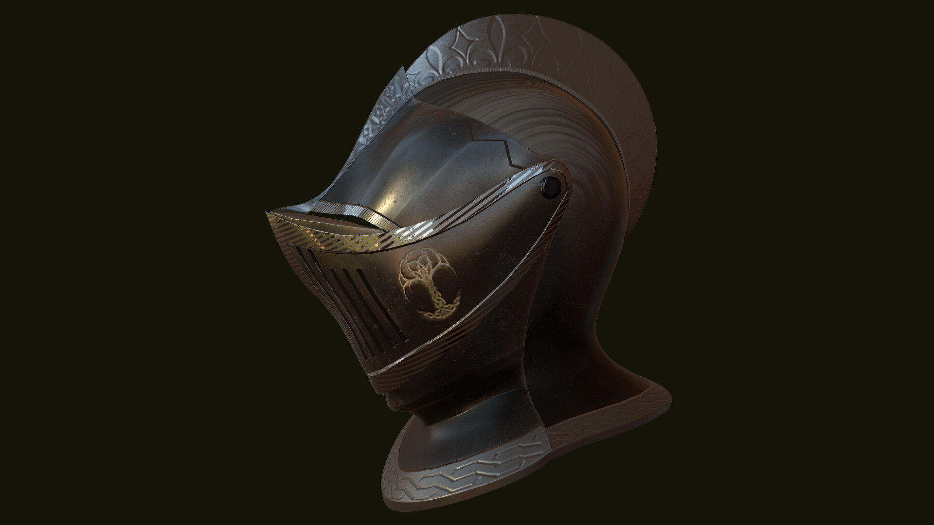 ArtStation - Close helmet