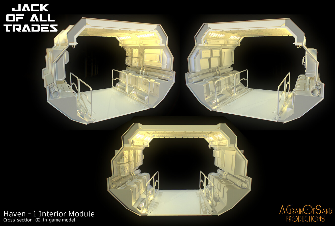 Scott Austin - Haven-1 Interior Modules