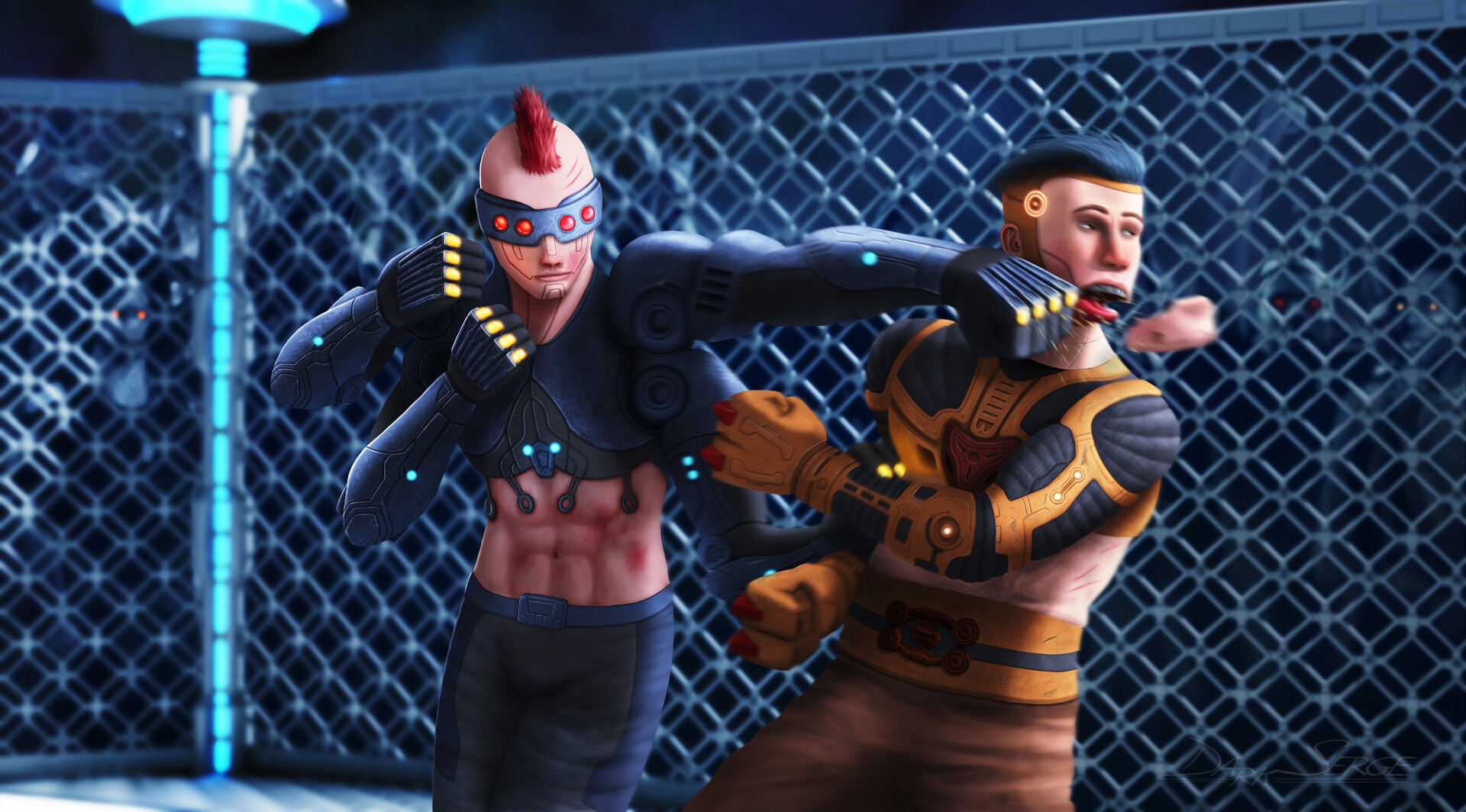 ArtStation - Cyber Boxer