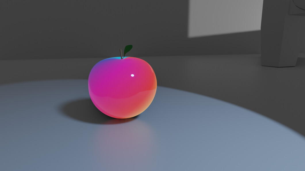 ArtStation - Shiny Apple