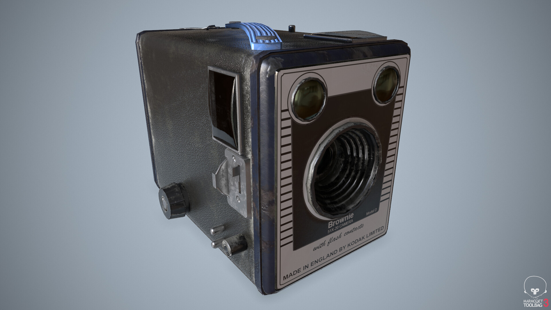 ArtStation - Vintage Brownie Box Camera