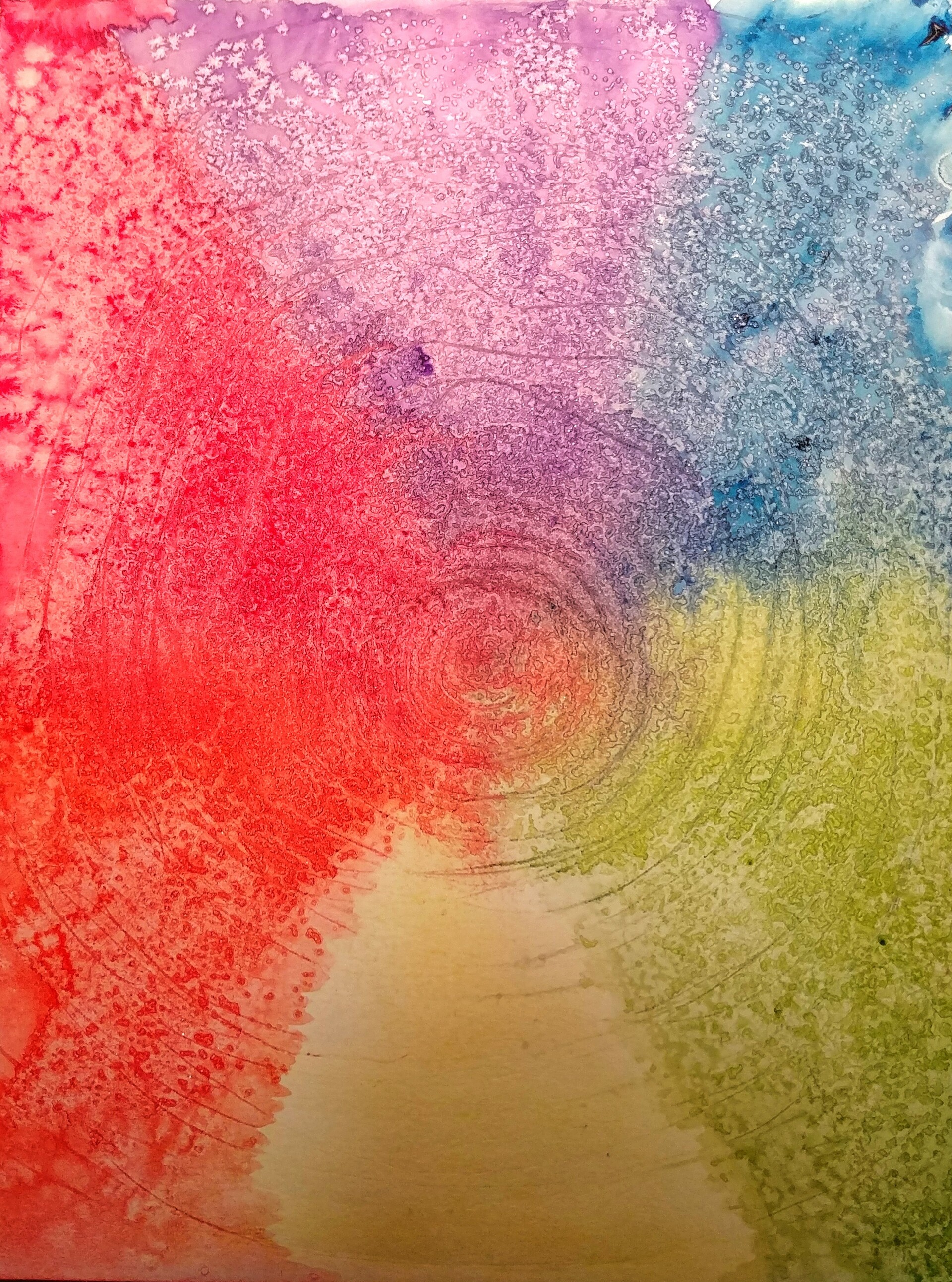 ArtStation - Abstract color wheel