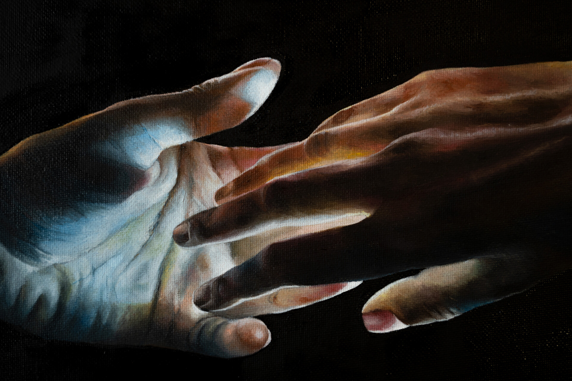 ArtStation - Hands connection