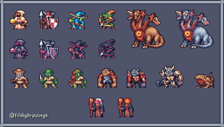 ArtStation - RPG Sprites