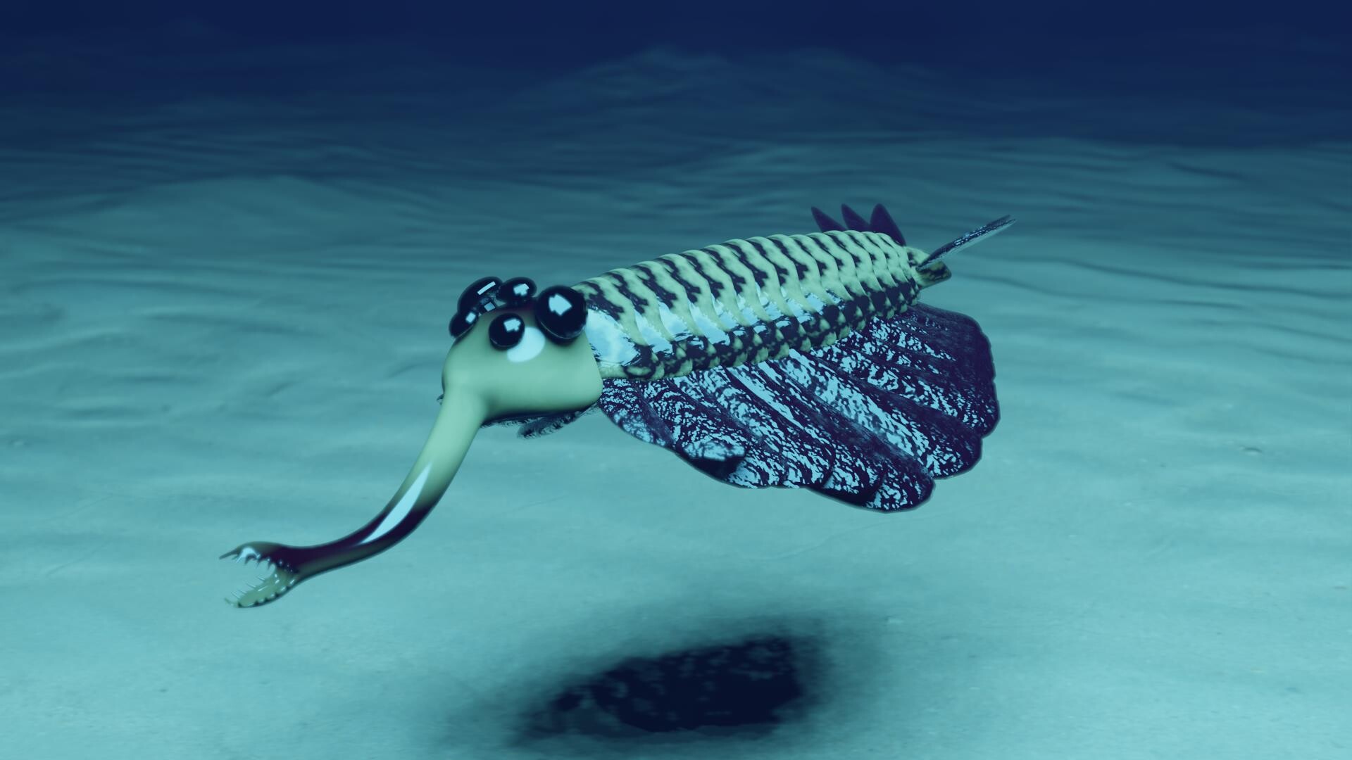 ArtStation - Opabinia - Jurassic June #3