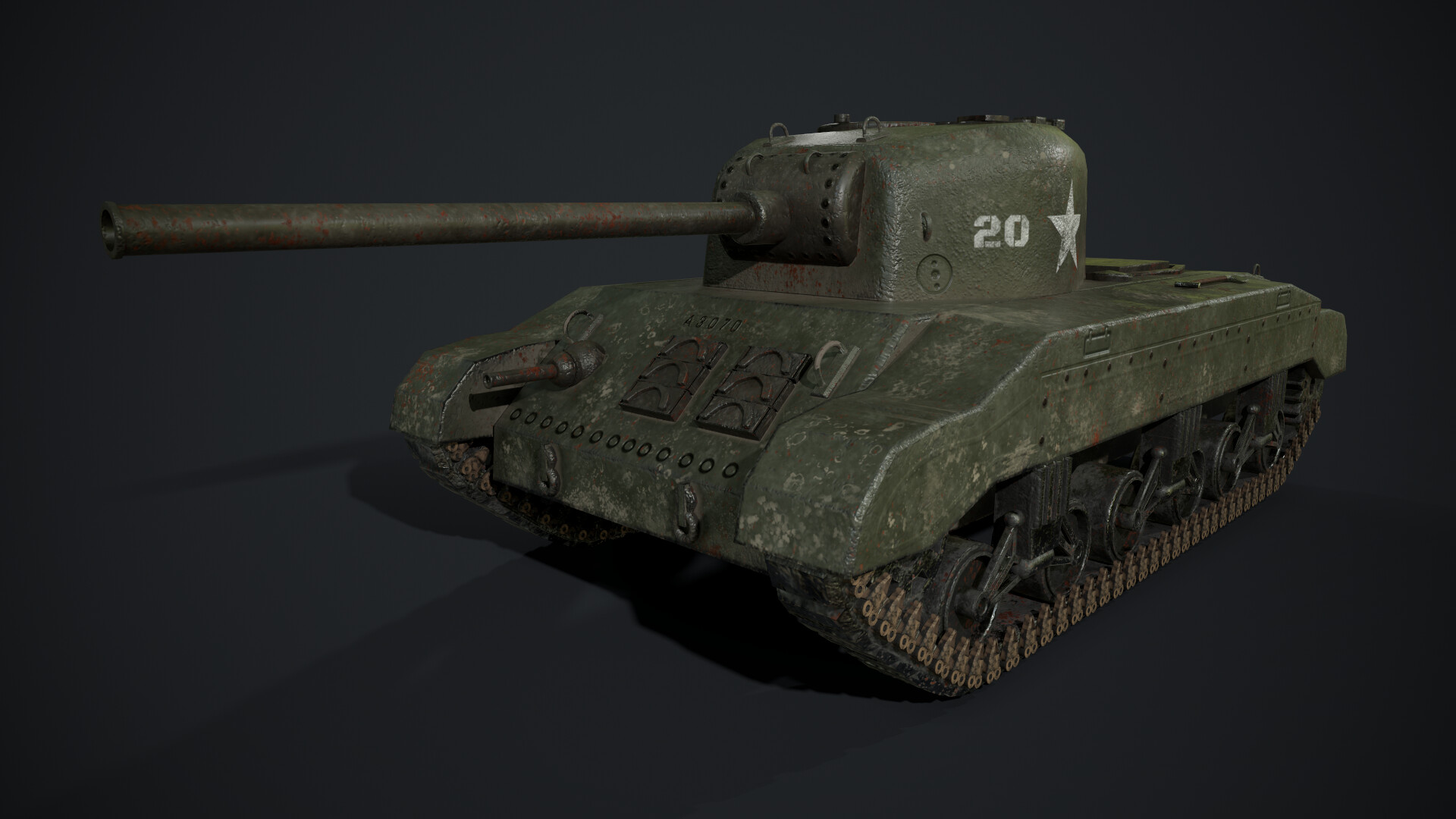 Alejandro Andrino - T20 WWII Tank