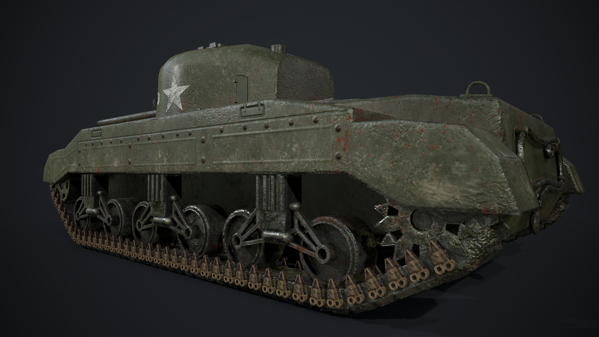 Alejandro Andrino - T20 WWII Tank