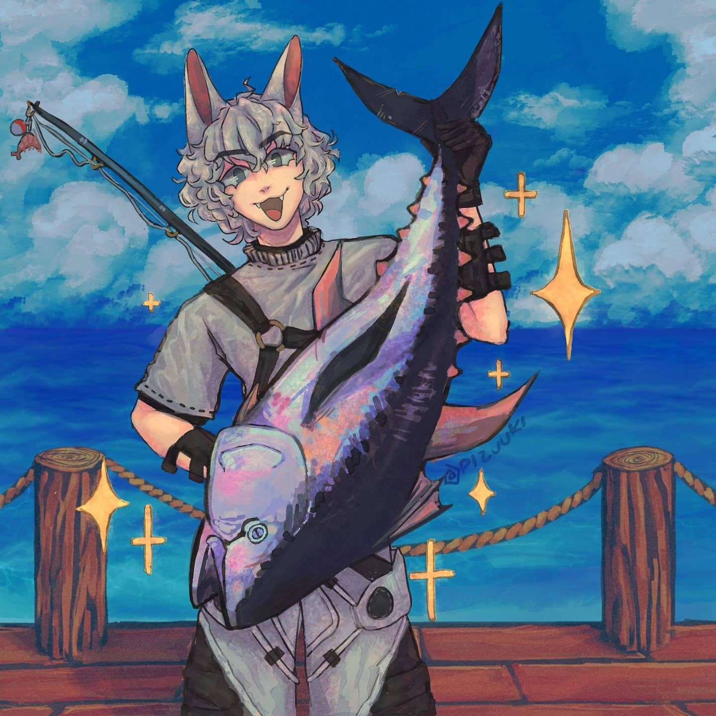 ArtStation - Tuna Fishin