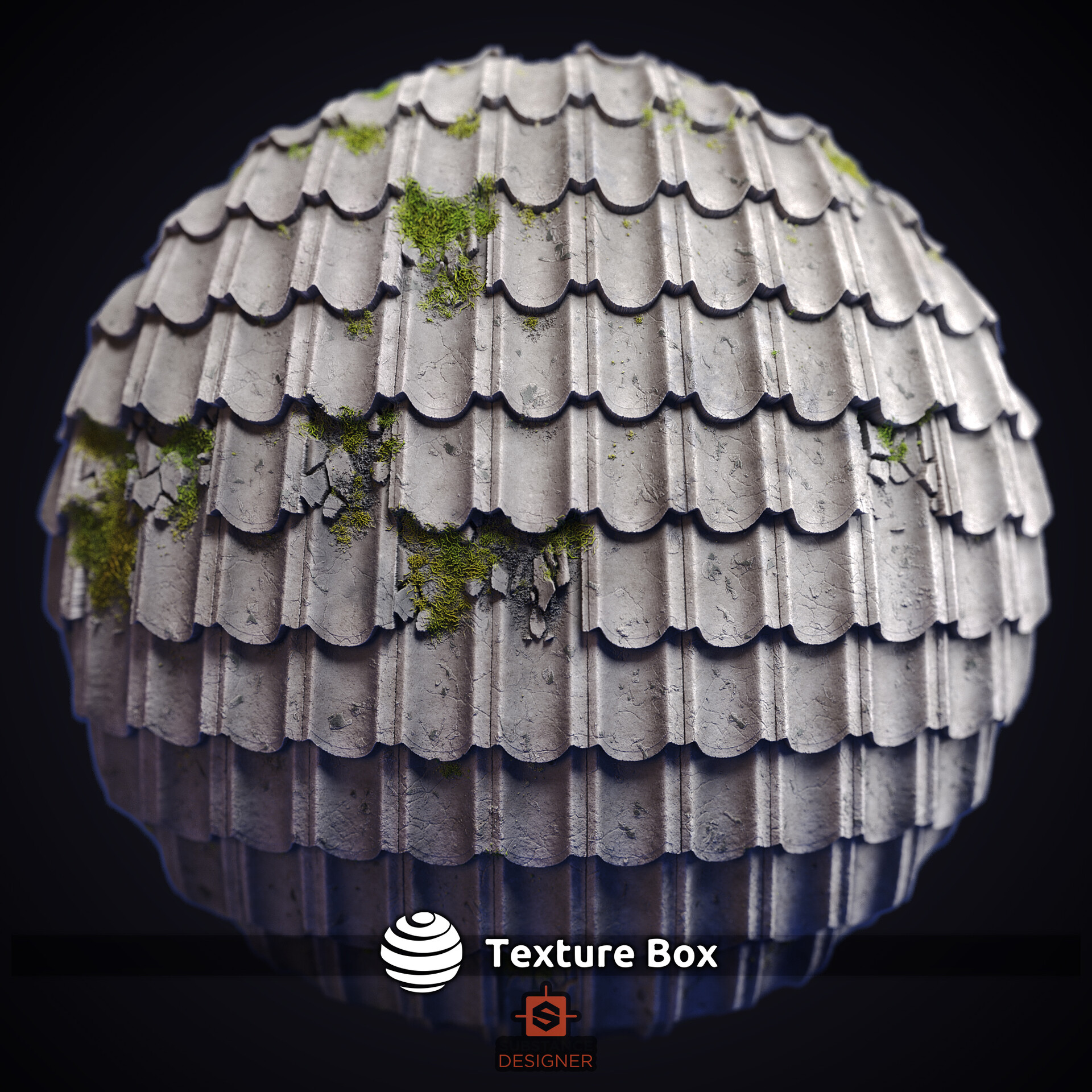 ArtStation - Roof Tile 8