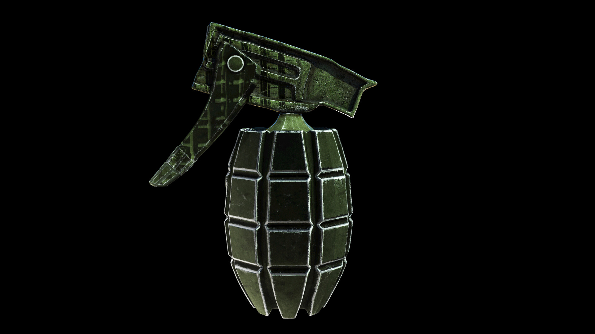 ArtStation - 3D Spray + Grenade