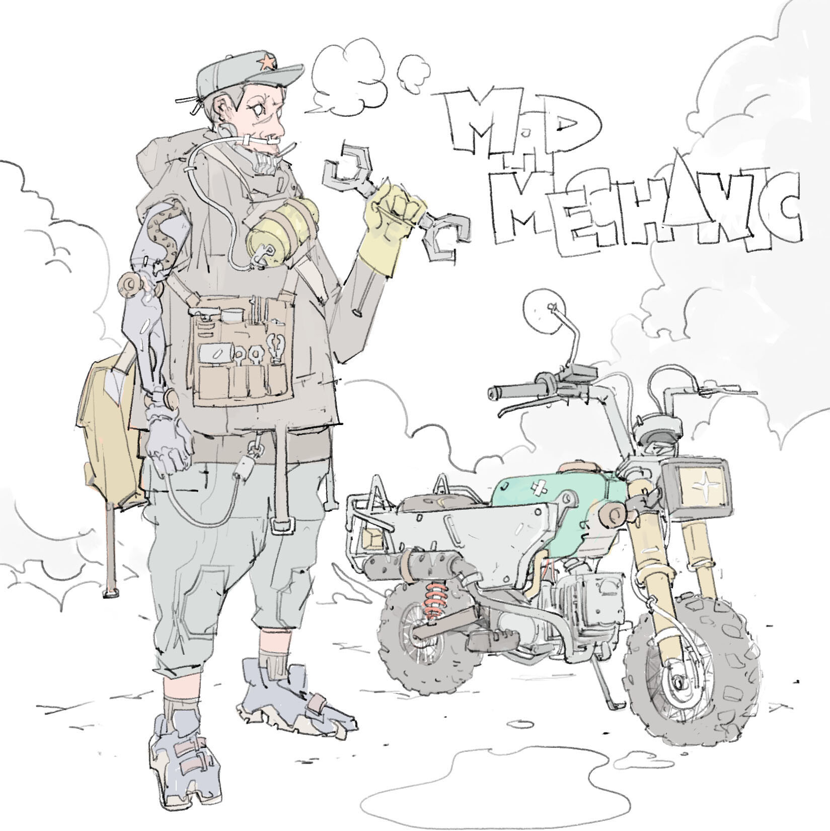 Mechanic Artwork Raging