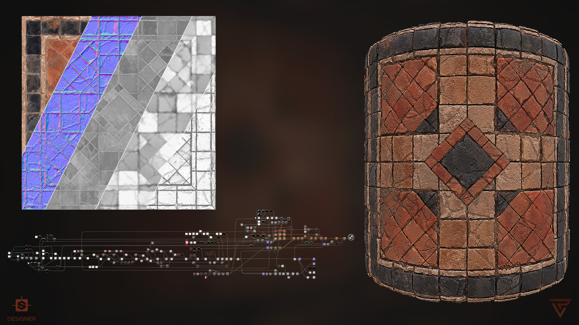 Vishal Ranga Portfolio - Temple Stone Flooring (AC Odyssey)