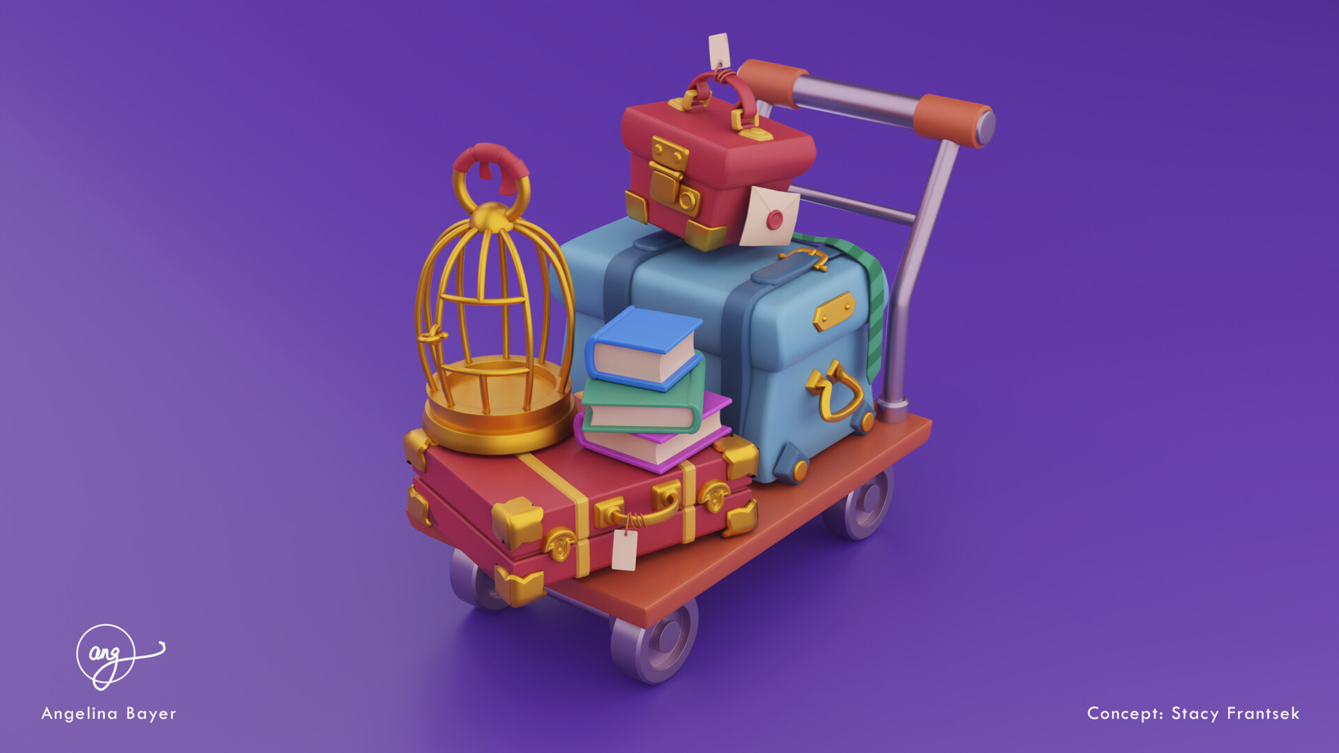ArtStation - Magical Trolley