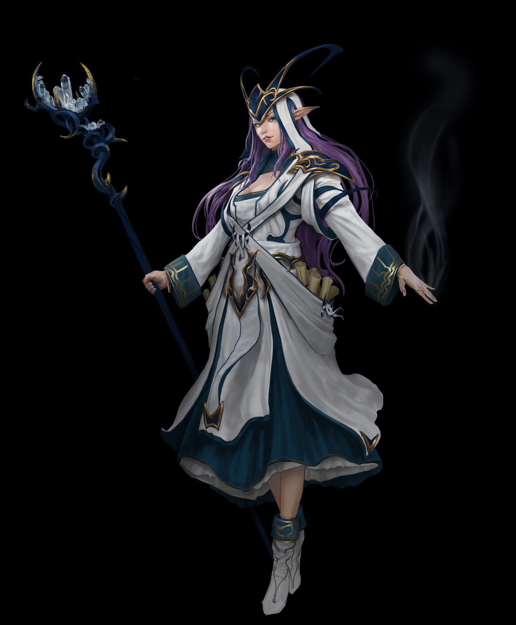 ArtStation - White mage