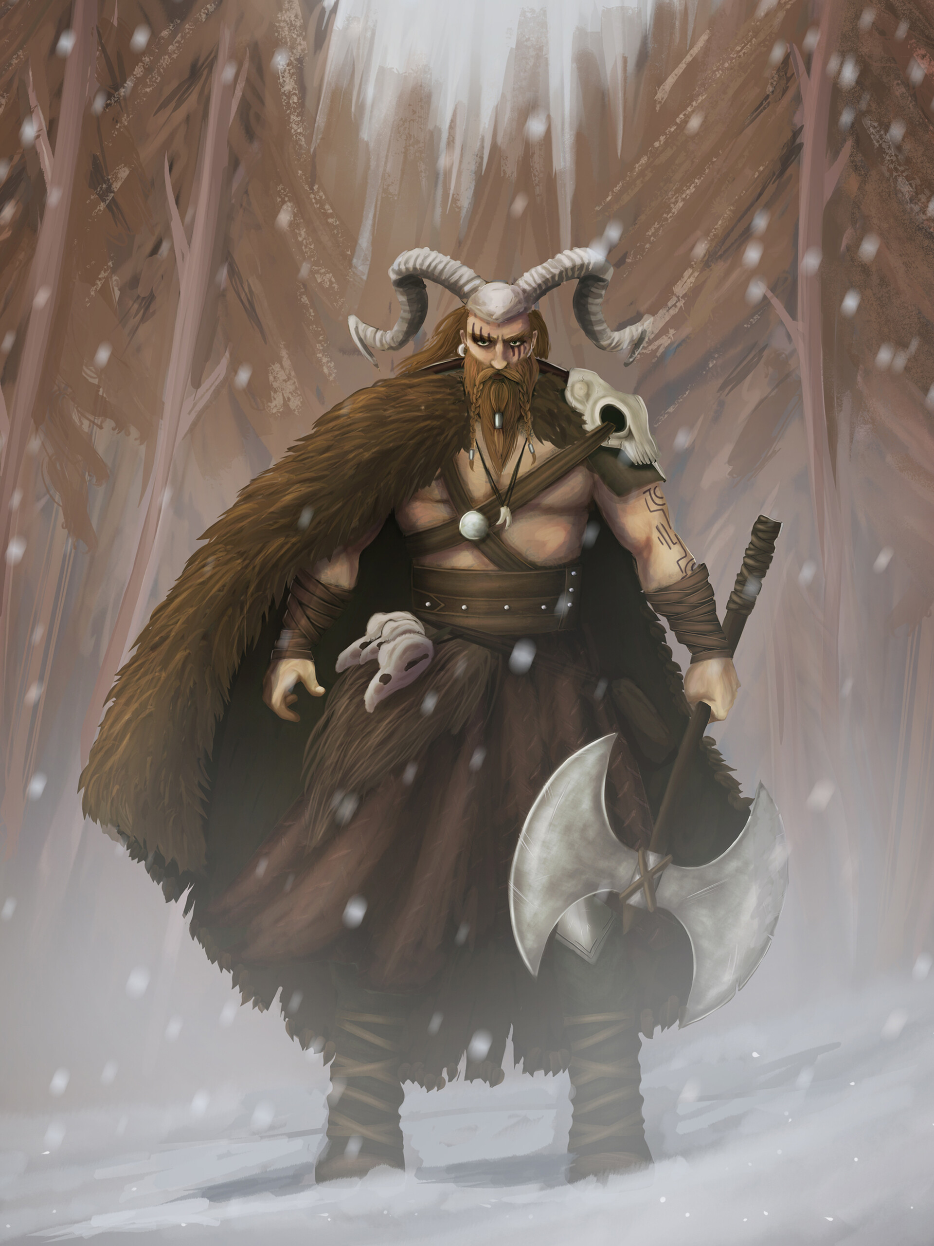 ArtStation - Viking - Character design