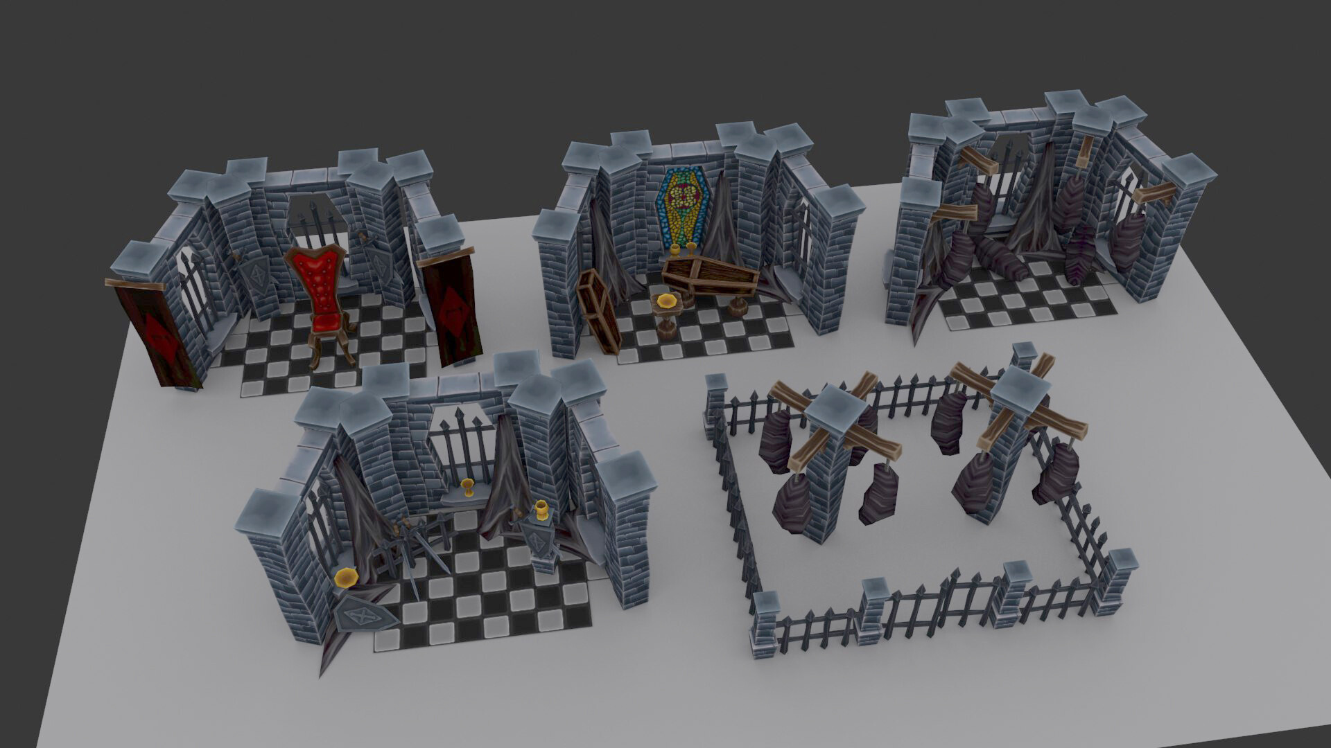 ArtStation - vampire dungeon props