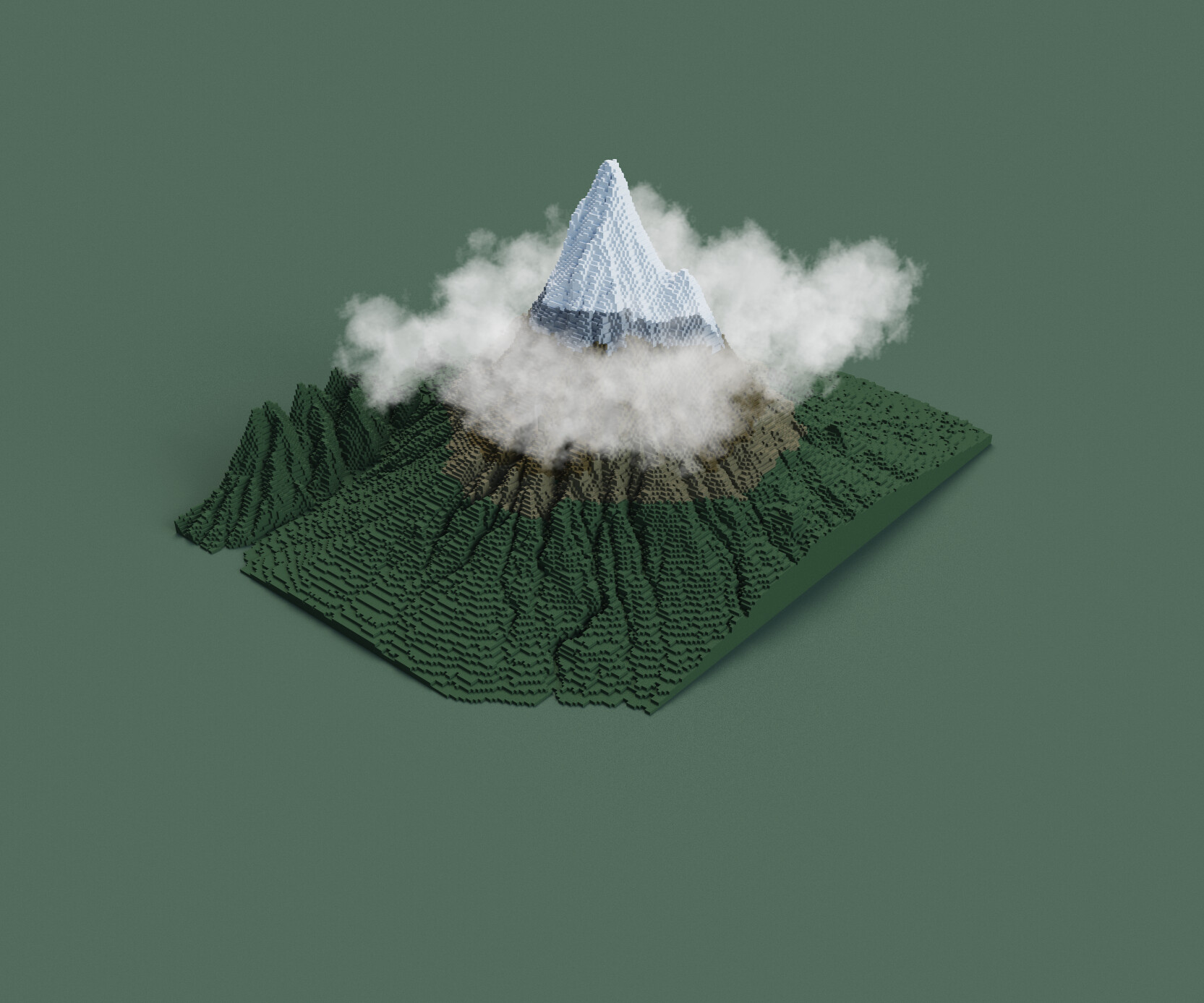 ArtStation - Mt. Taranaki
