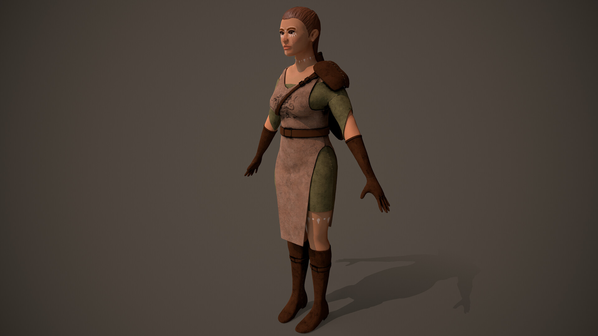 ArtStation - Female Archer