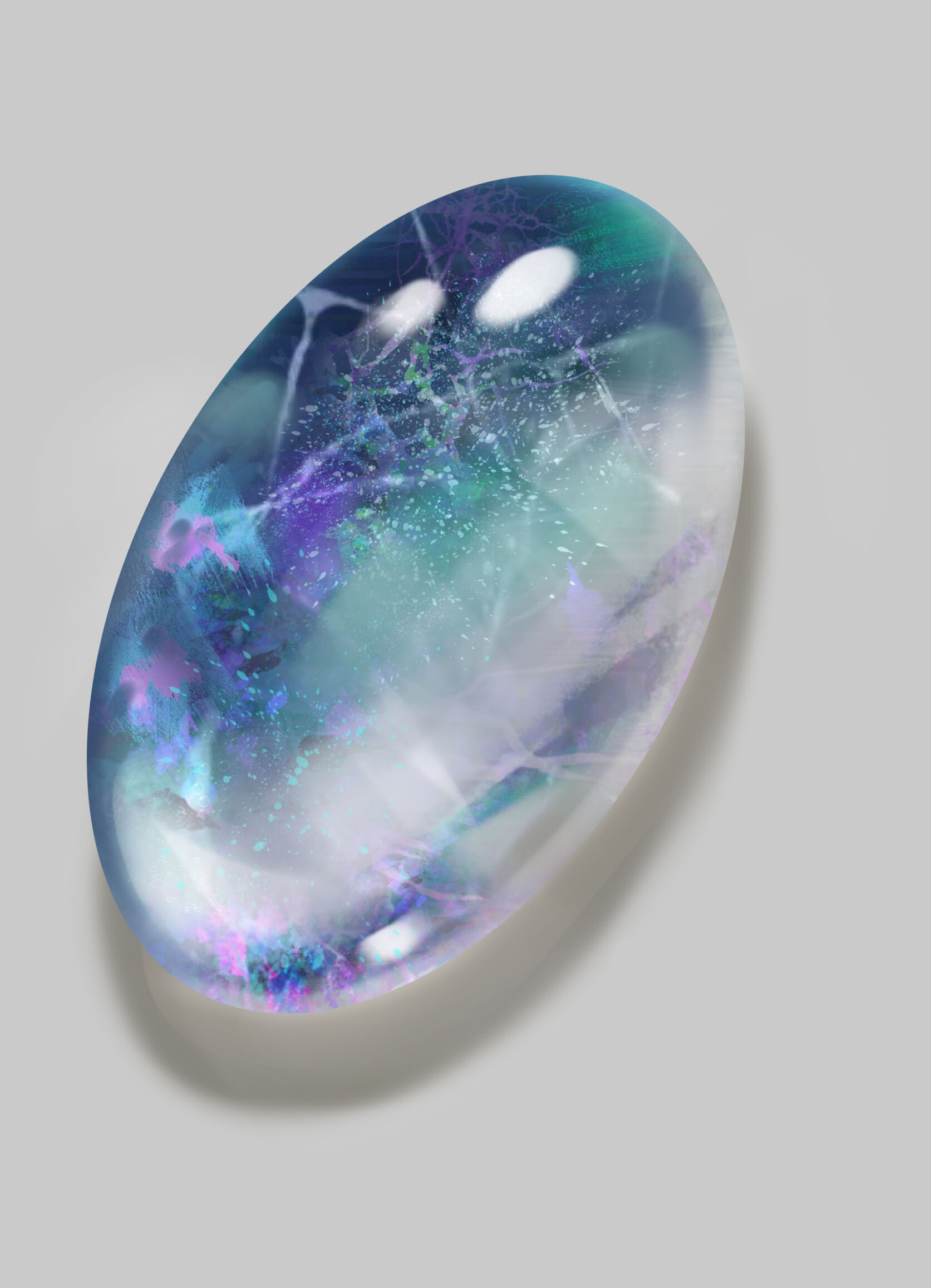 ArtStation - transparent stone