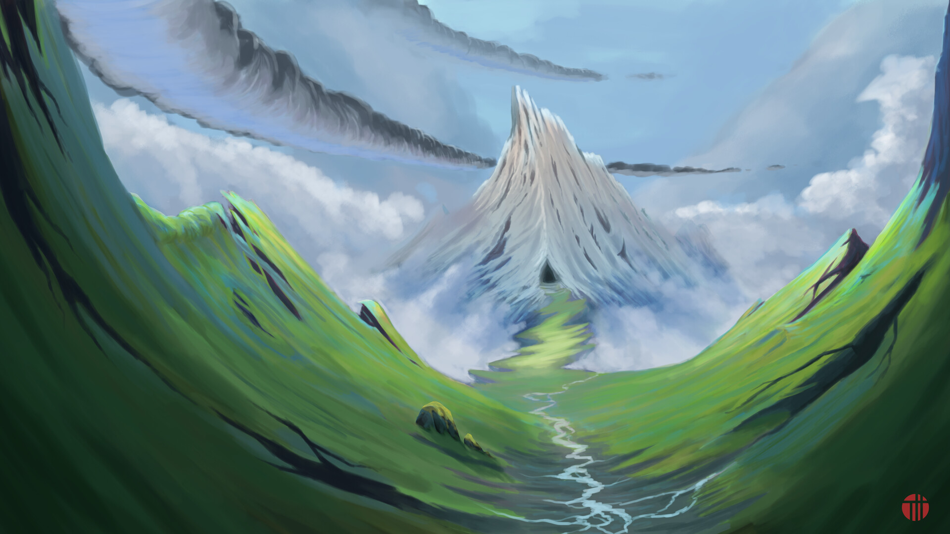 ArtStation - Ancient valley