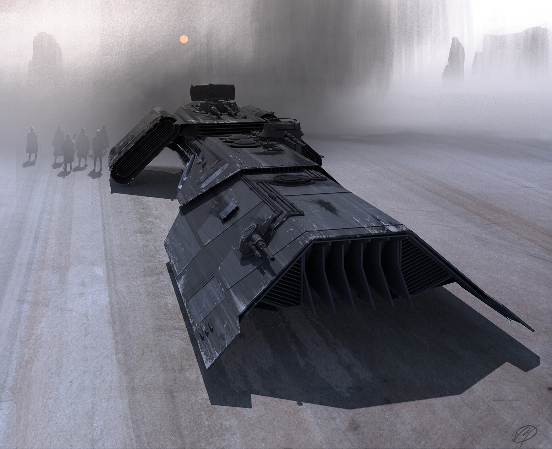 ArtStation - Star Wars The Rise of Skywalker: Knights of Ren Ship