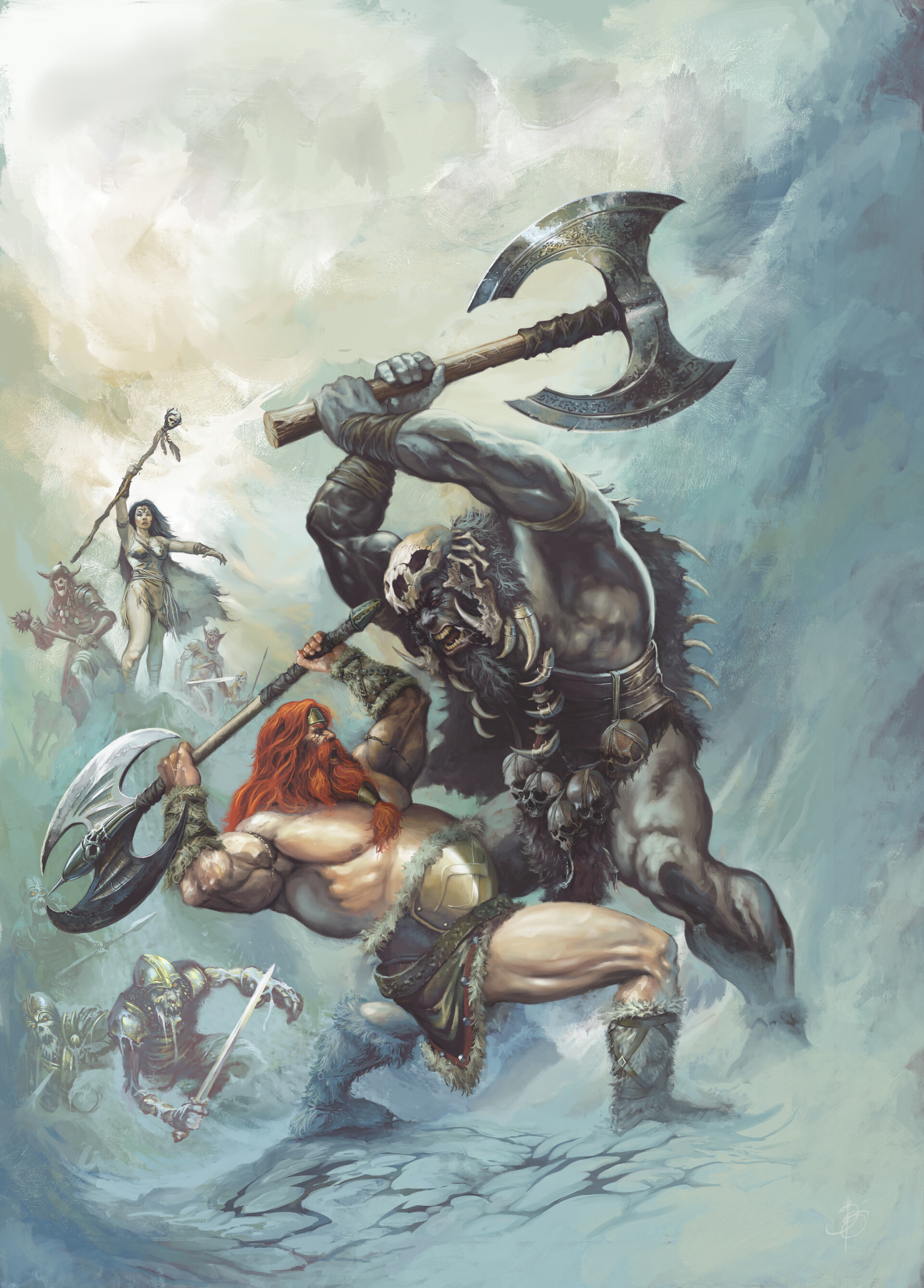 ArtStation - Thorgil Bloodaxe Cover