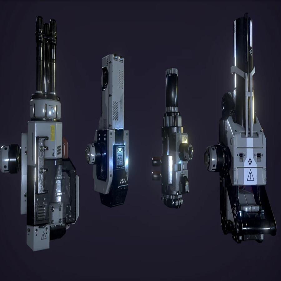 ArtStation - New Guns