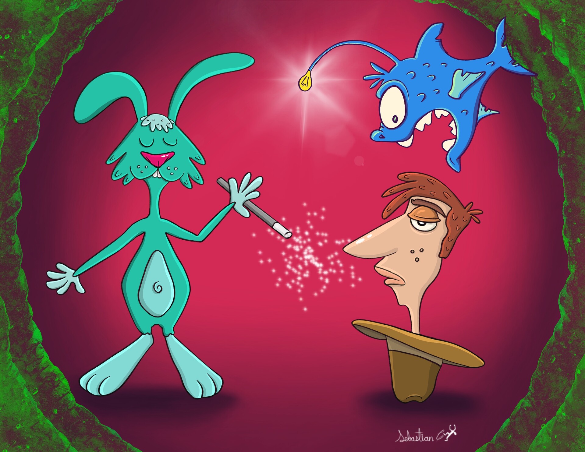 ArtStation - Magician Rabbit