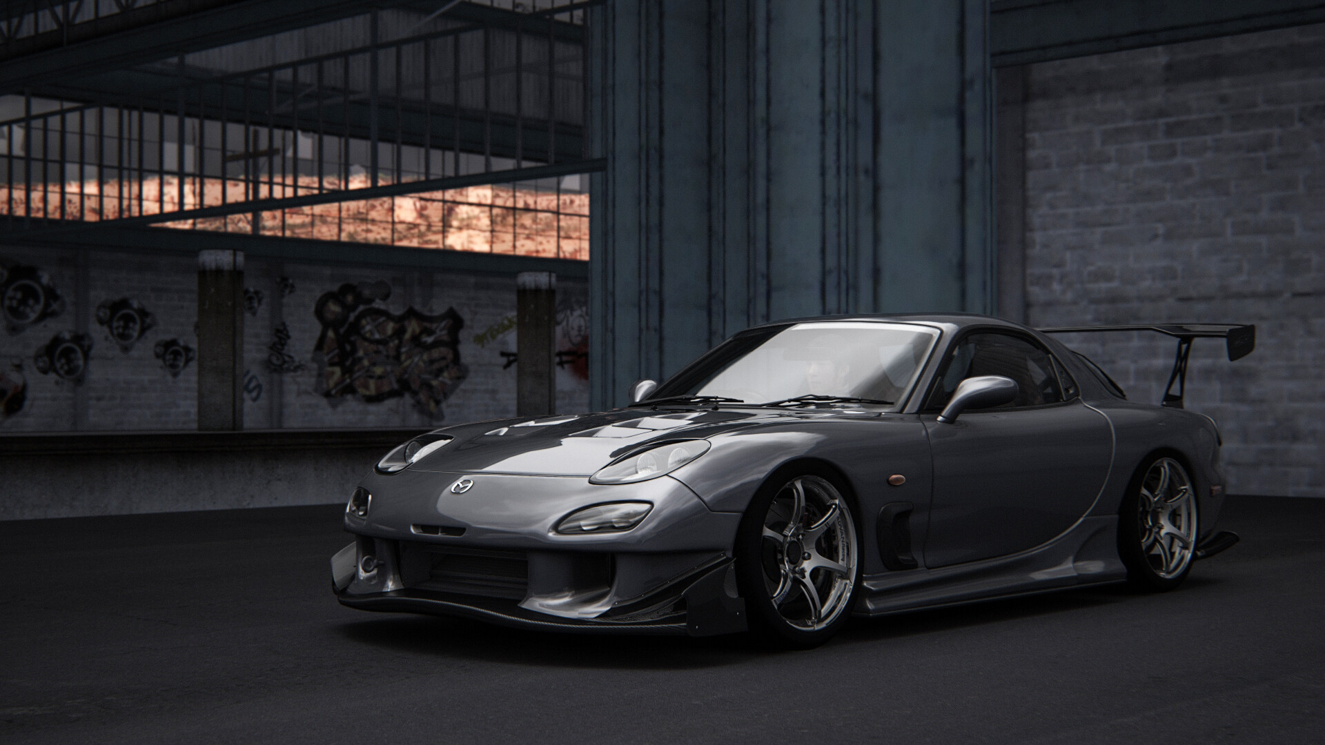 ArtStation - Mazda RX-7 FD3S RE Amemiya