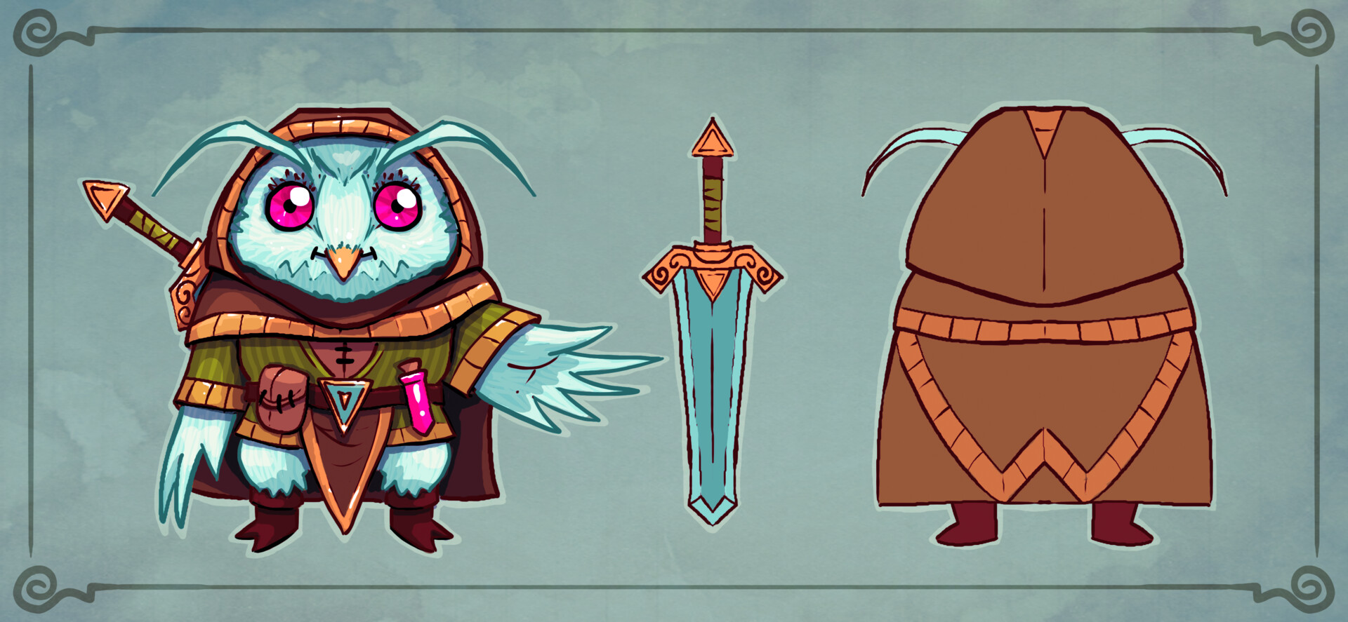 ArtStation - Adventurous Owl (concept)