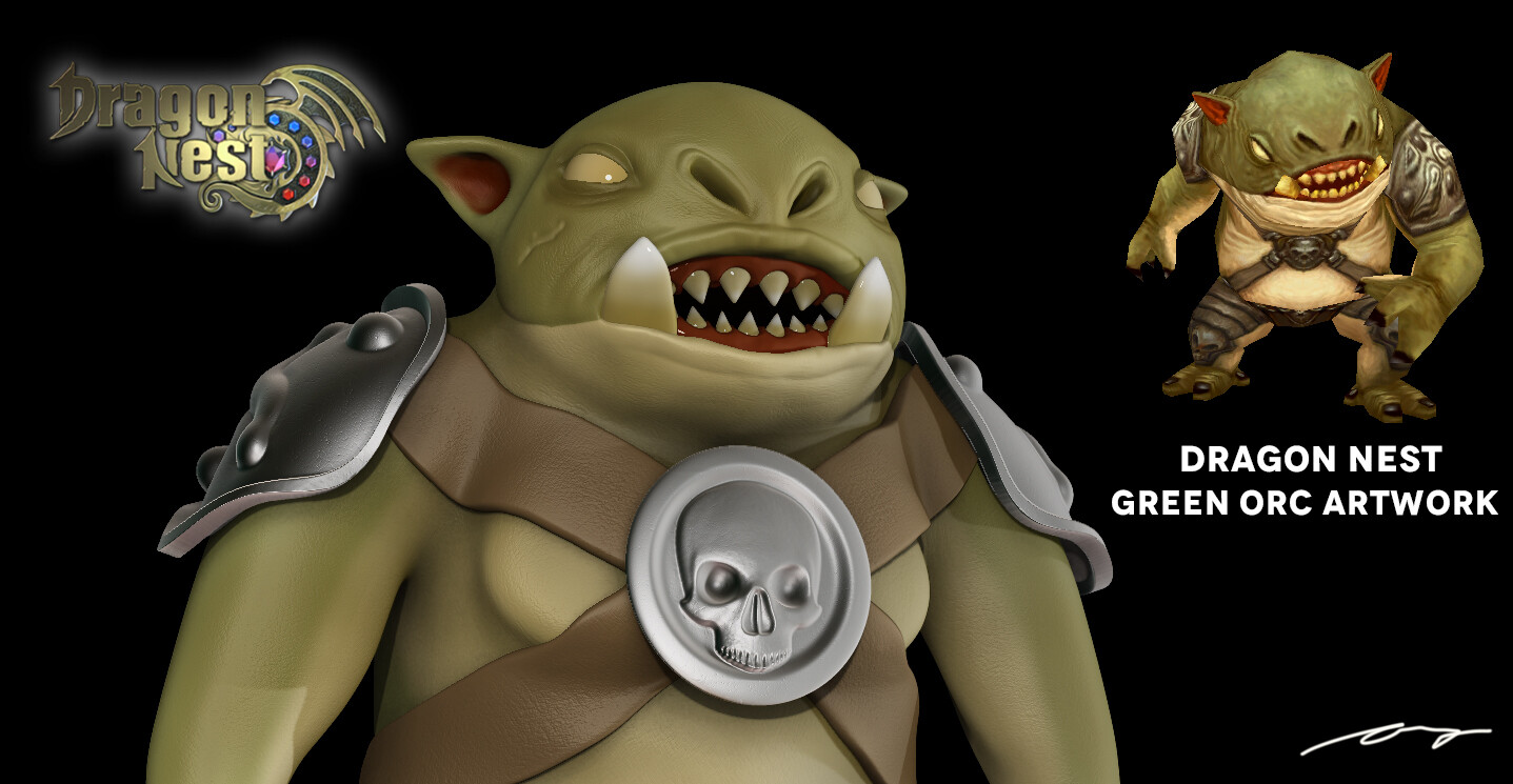 ArtStation - Goblin (From Dragonest)