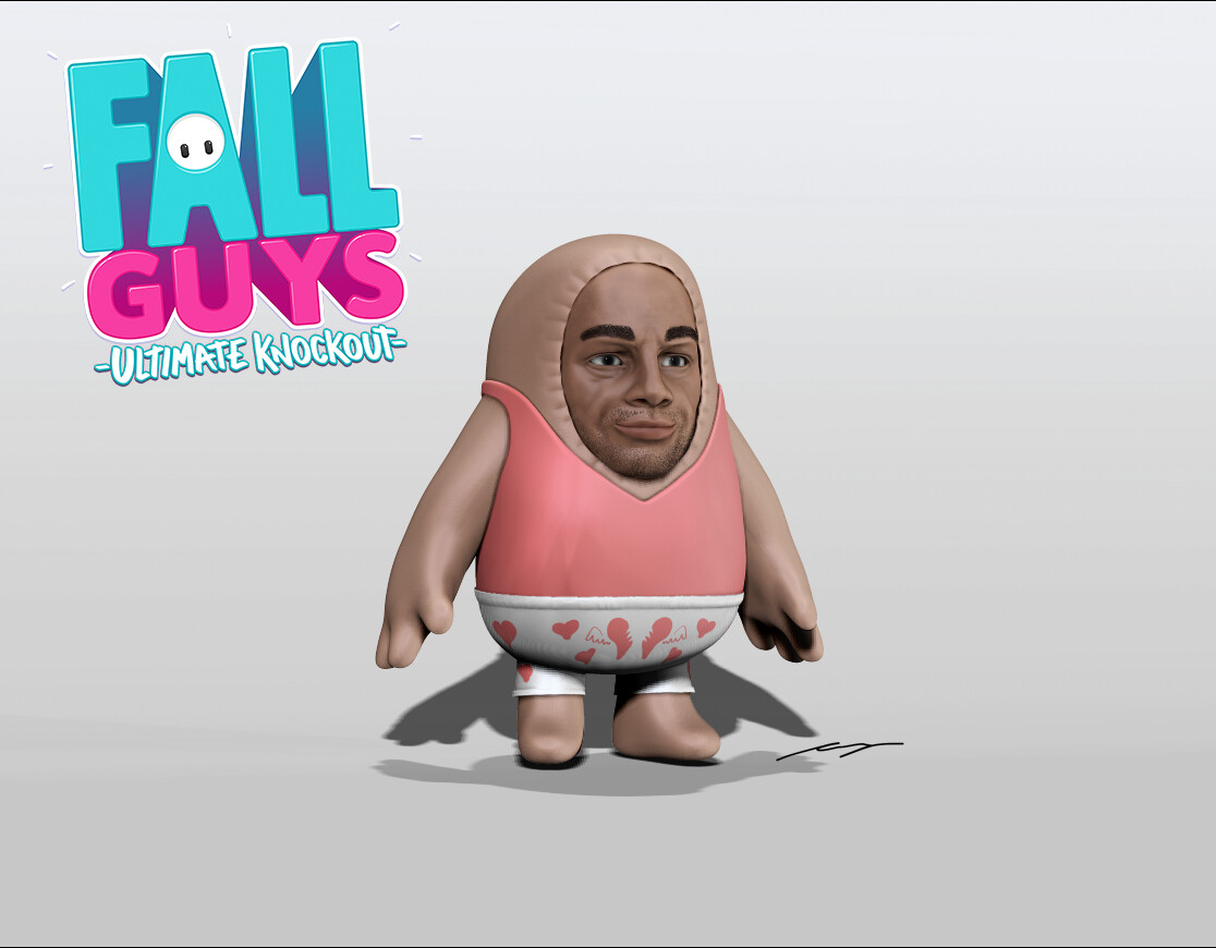 ArtStation - Realistic Fall "guys"