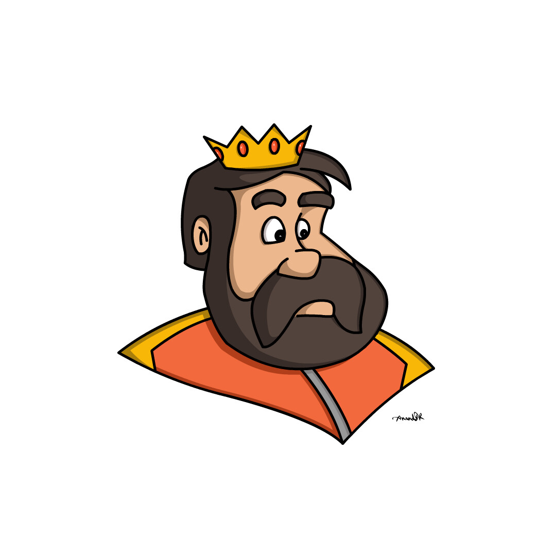 ArtStation - Cartoon king concept