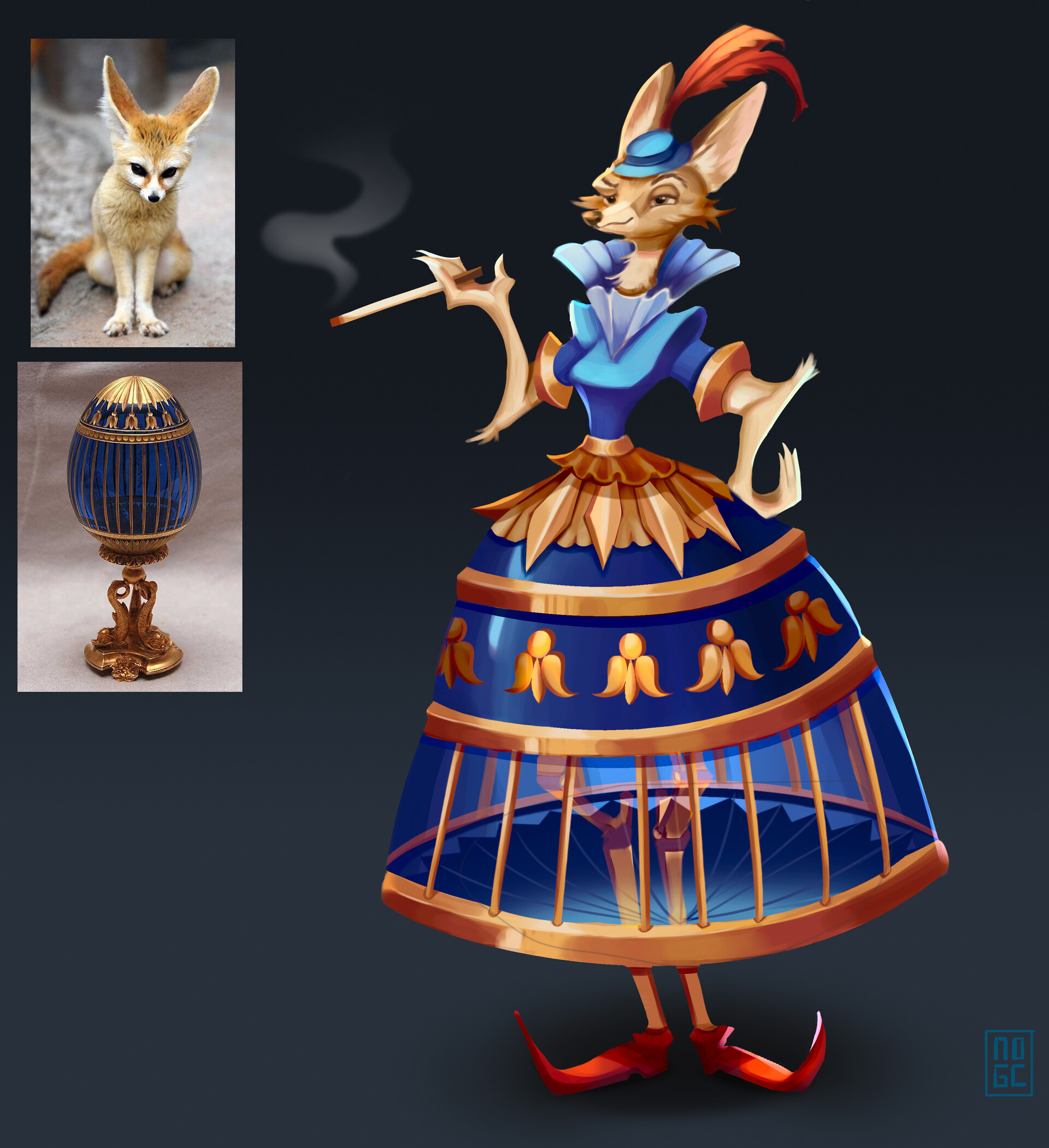 ArtStation - Mash Up Challenge Character Design