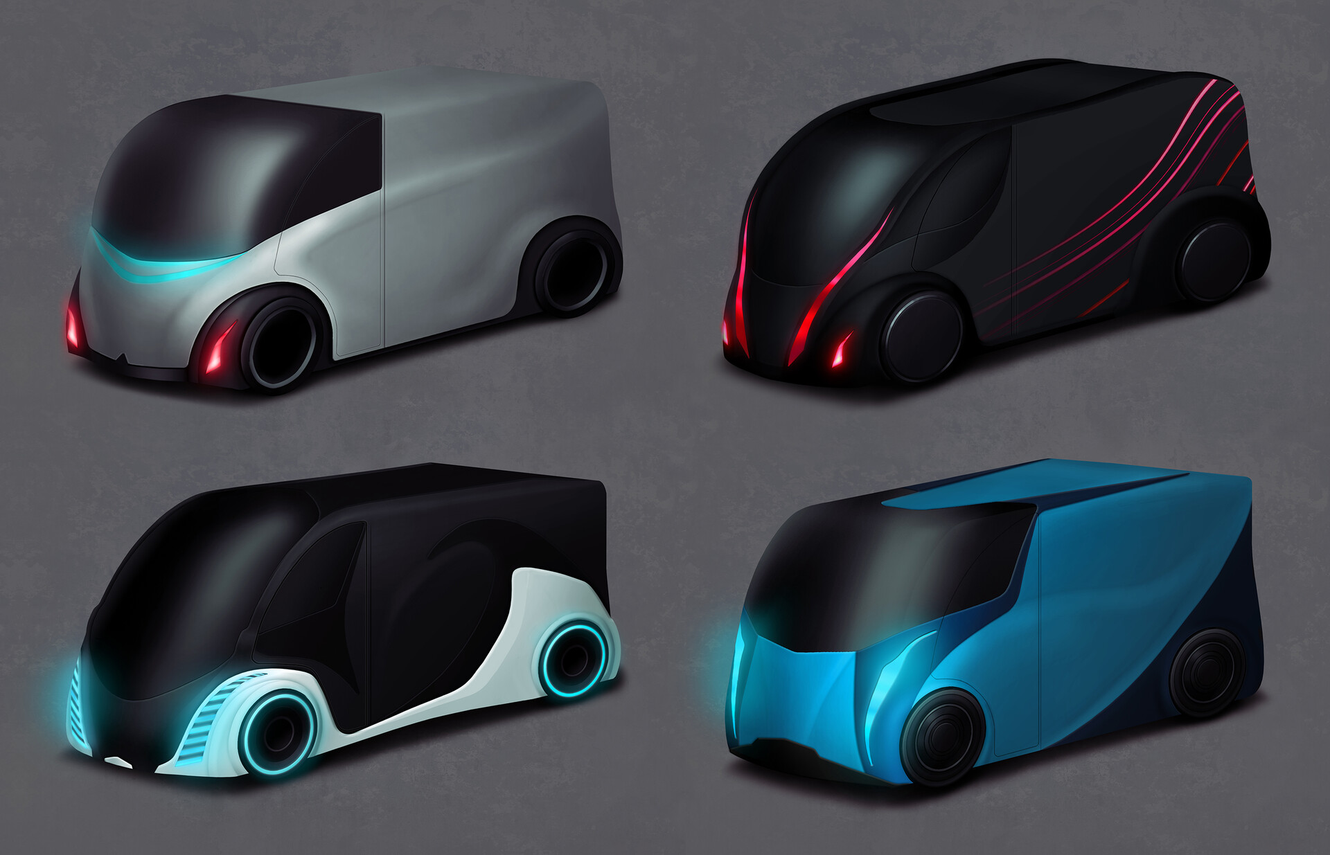 ArtStation - Van cars concepts