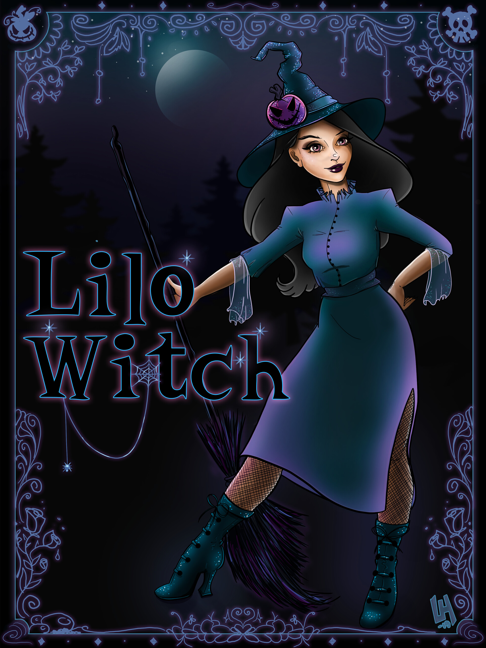 ArtStation - Lilo Witch; Character illustration