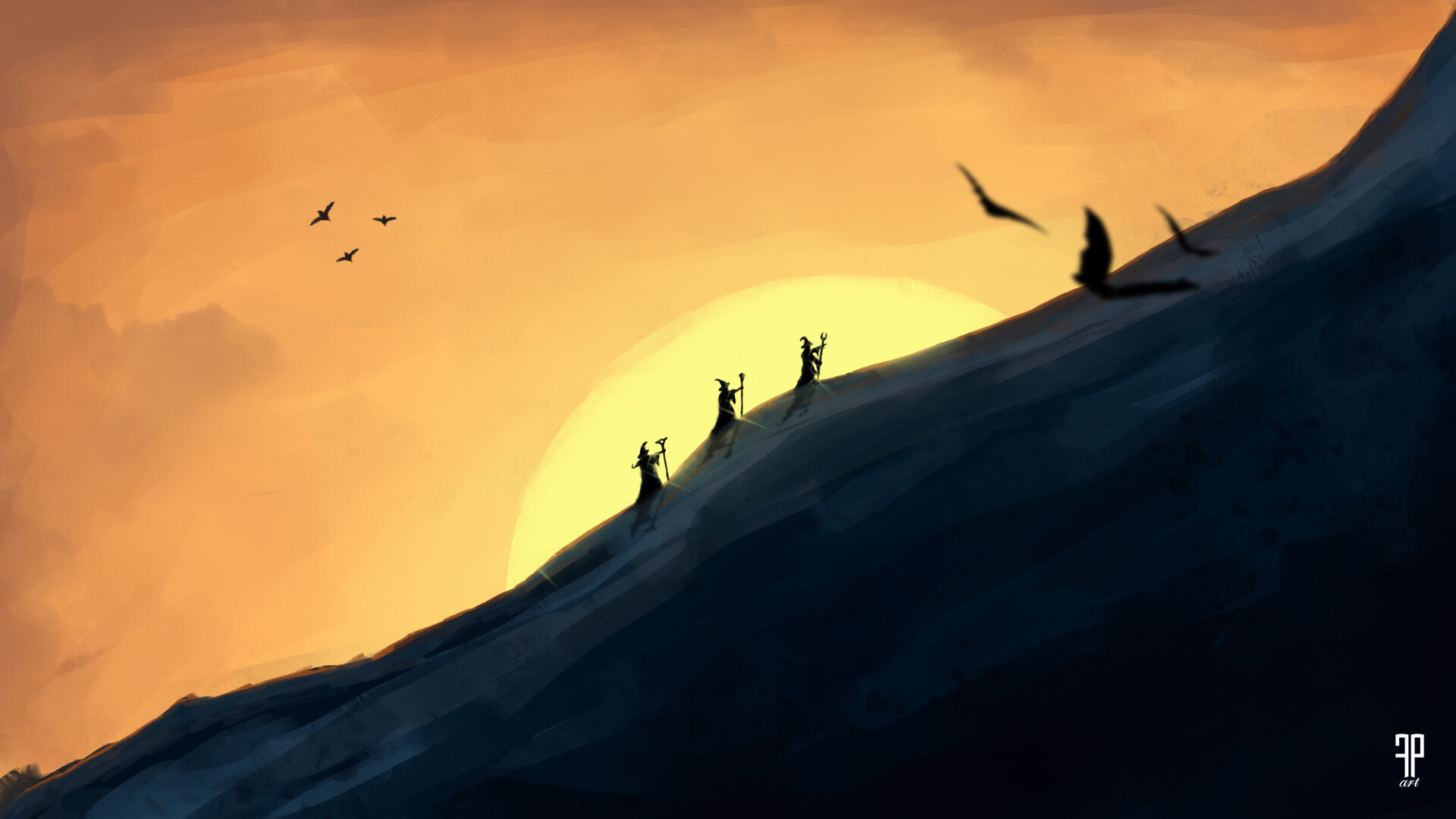 ArtStation - Three Wizards