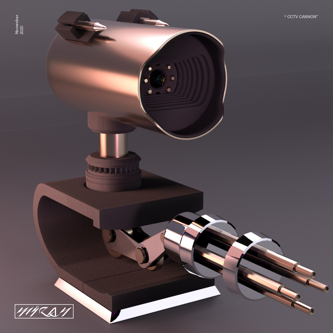 ArtStation - "CCTV CANNON"