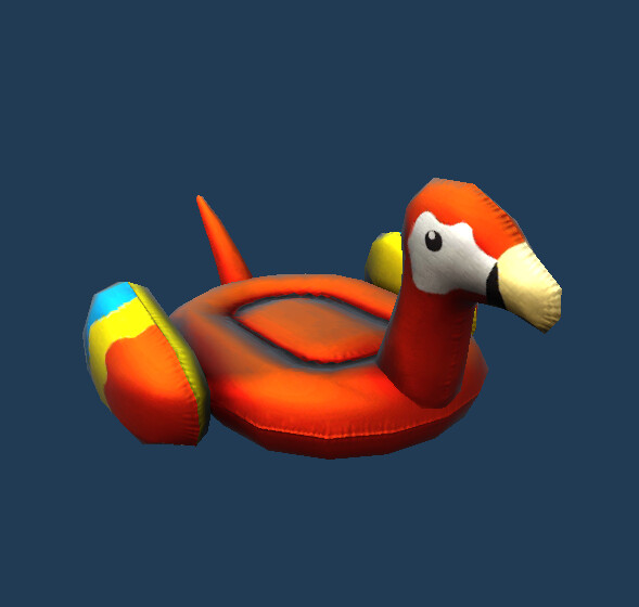 ArtStation - Model stylize swimming ring