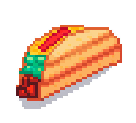 ArtStation - hey look its a pixel taco