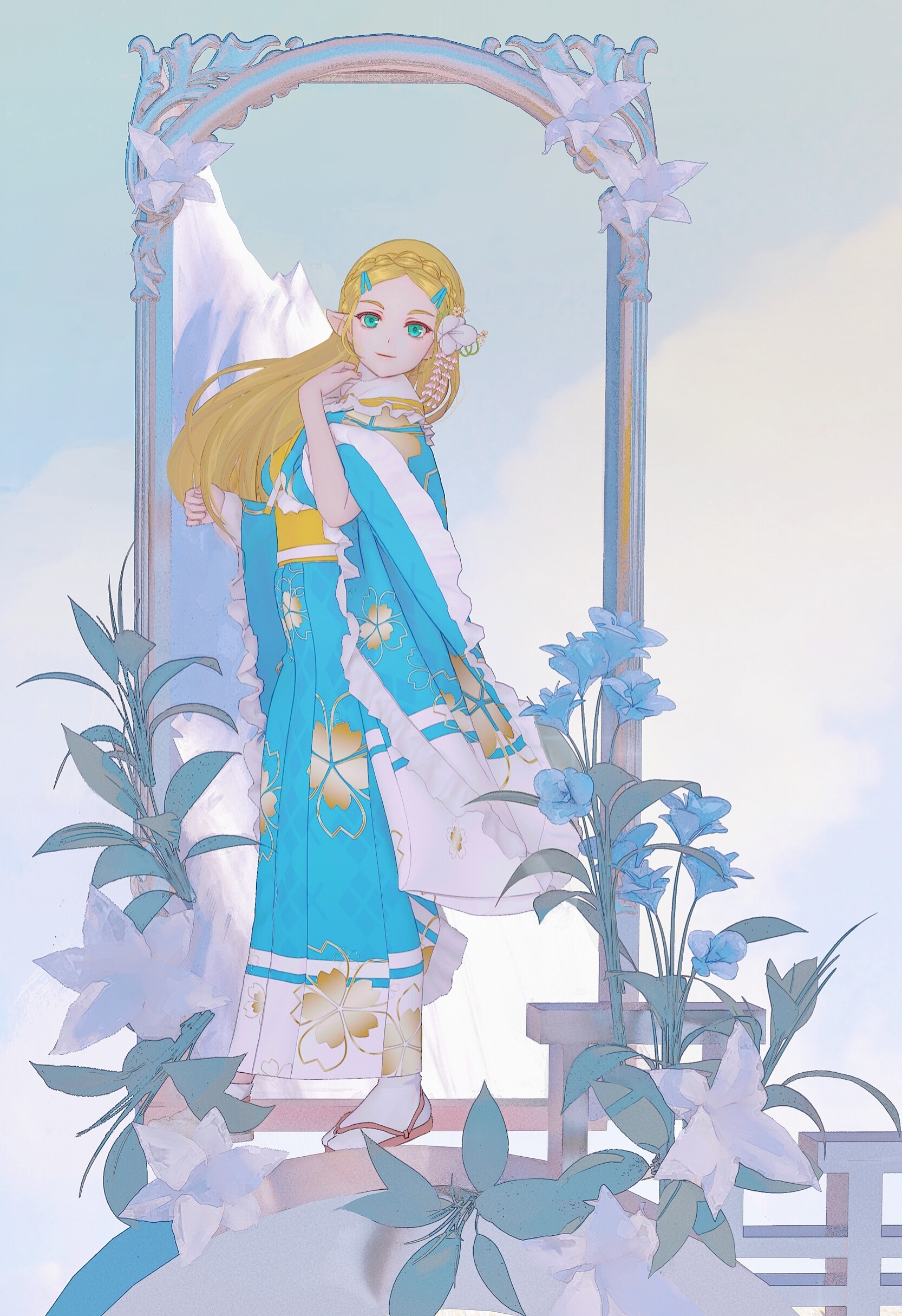 ArtStation - Zelda and Impa