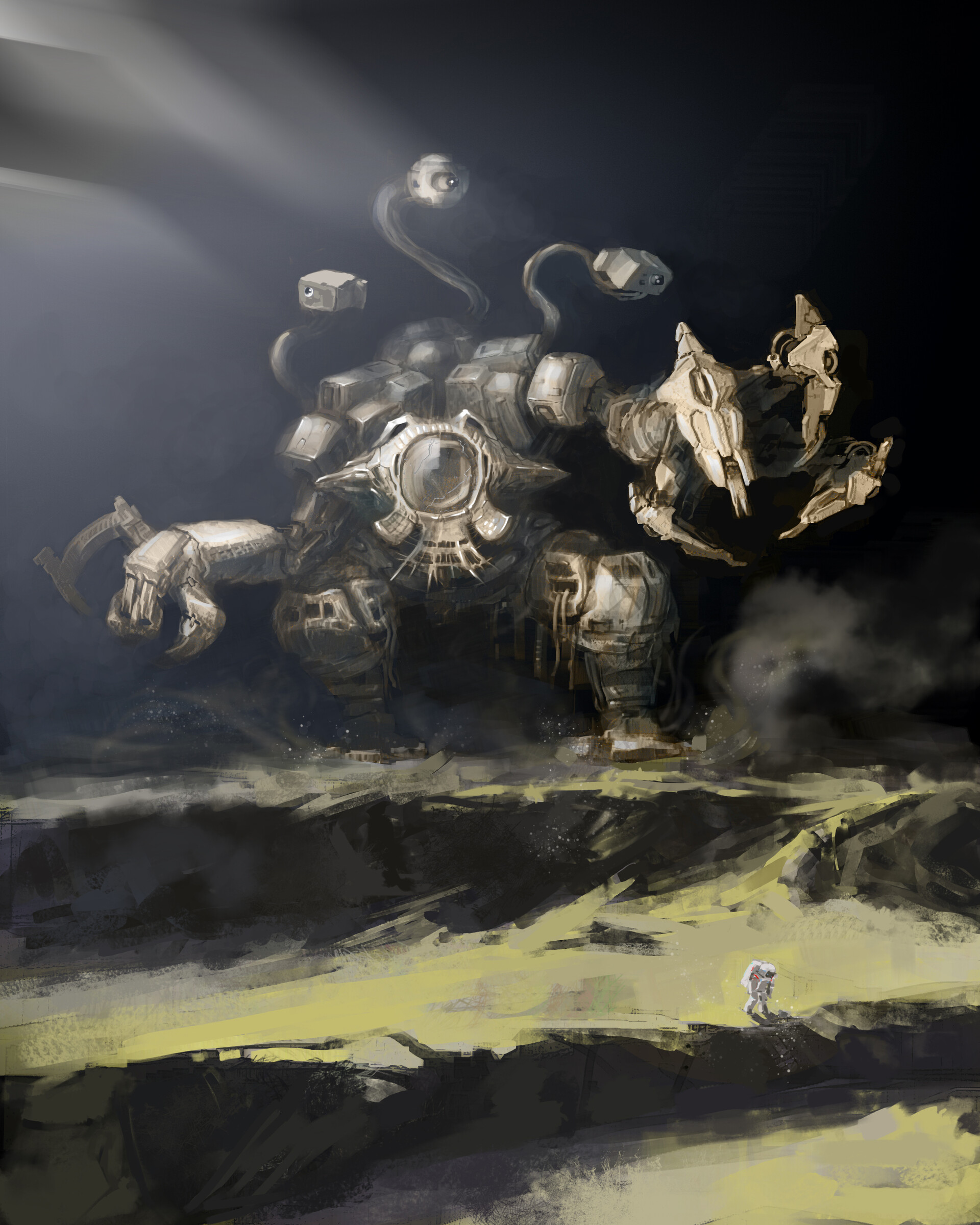 ArtStation - space monster