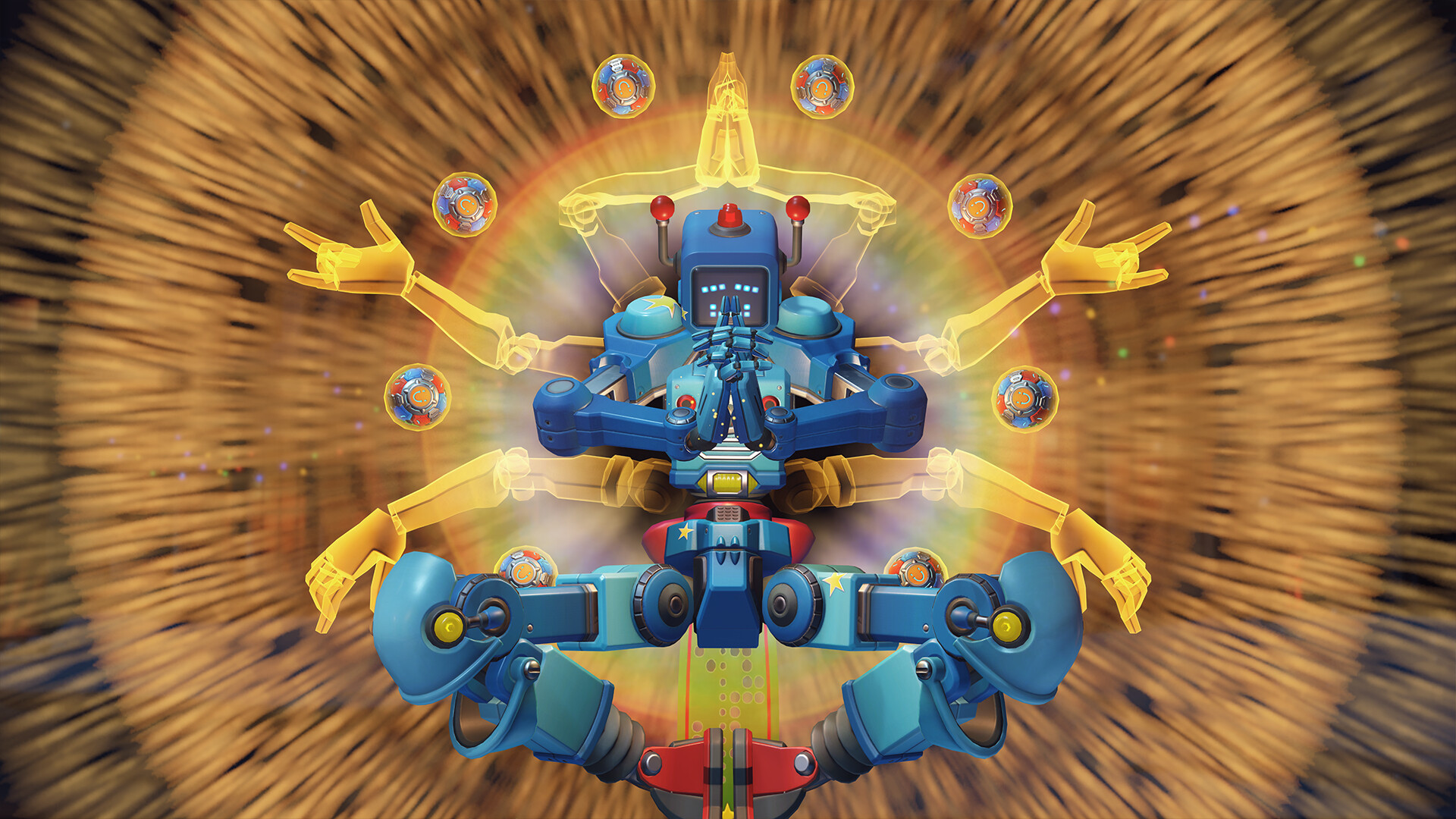 Airborn Studios - Overwatch Winter Wonderland 2020 - Toybot Zenyatta