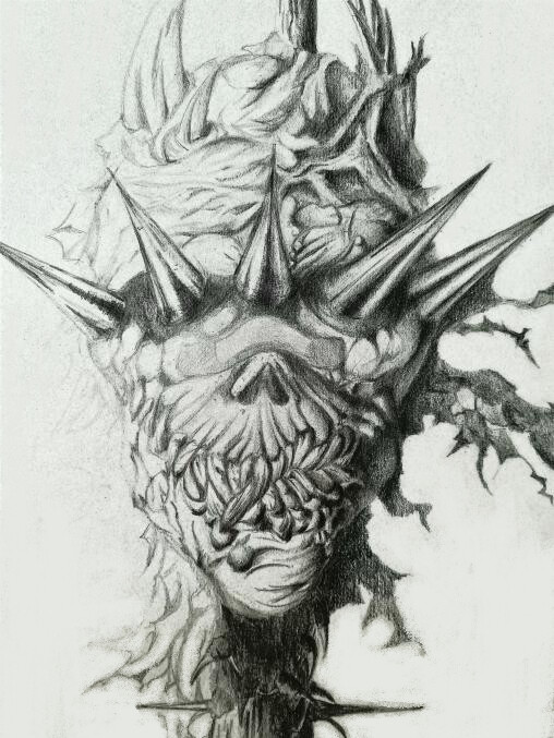 ArtStation - Monster Concept Drawing
