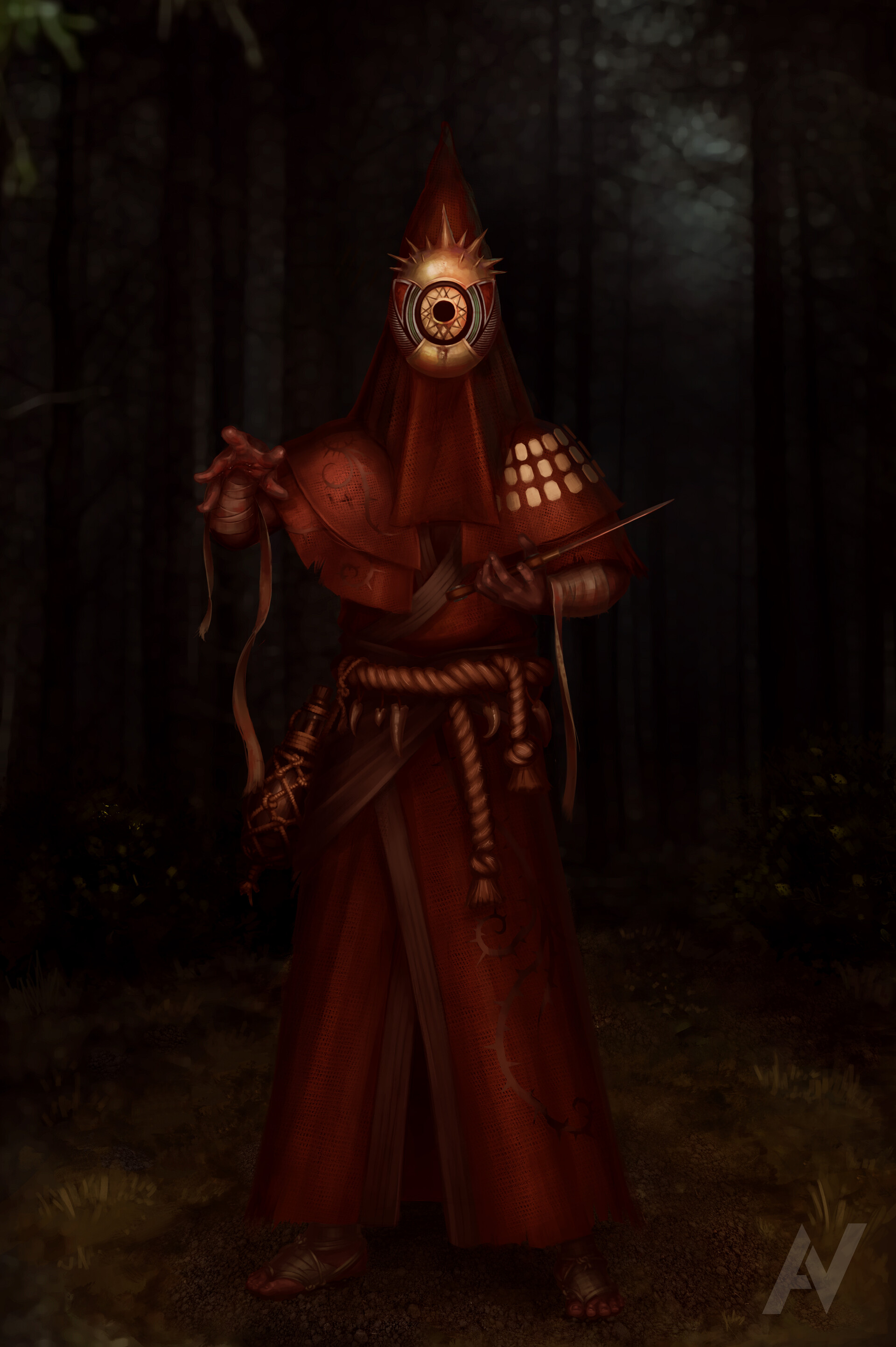 ArtStation - Blood mage concept